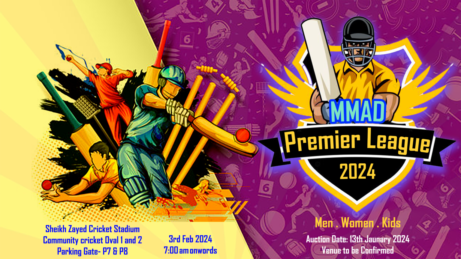 CRICKET AUCTION AND TOURNAMENT REGISTRATION Maharashtra Mandal Abu